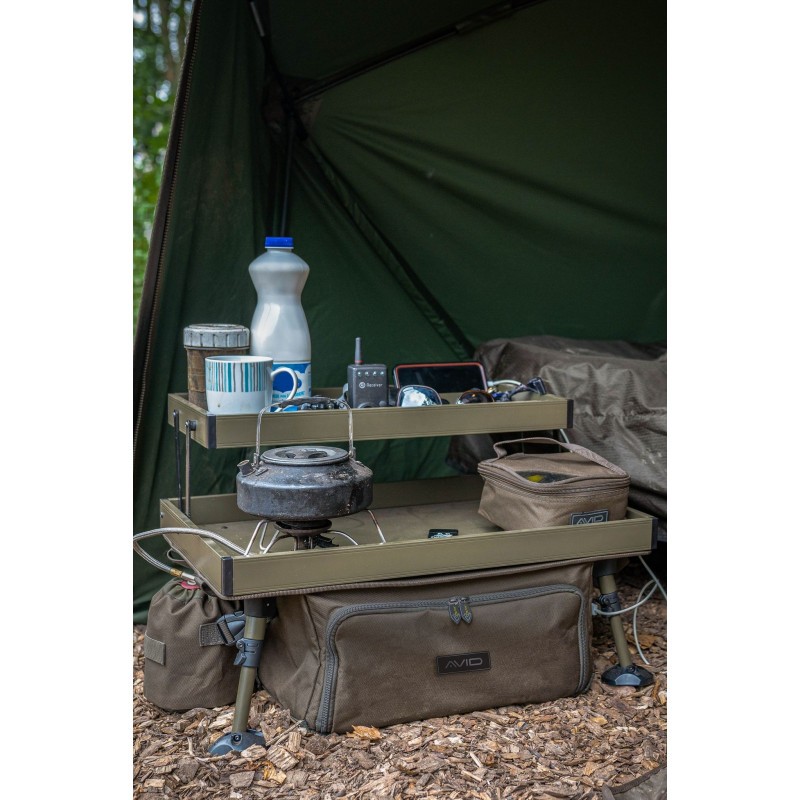 Stolik z organizerem Avid Double Decker Bivvy Organiser - Centrum ...