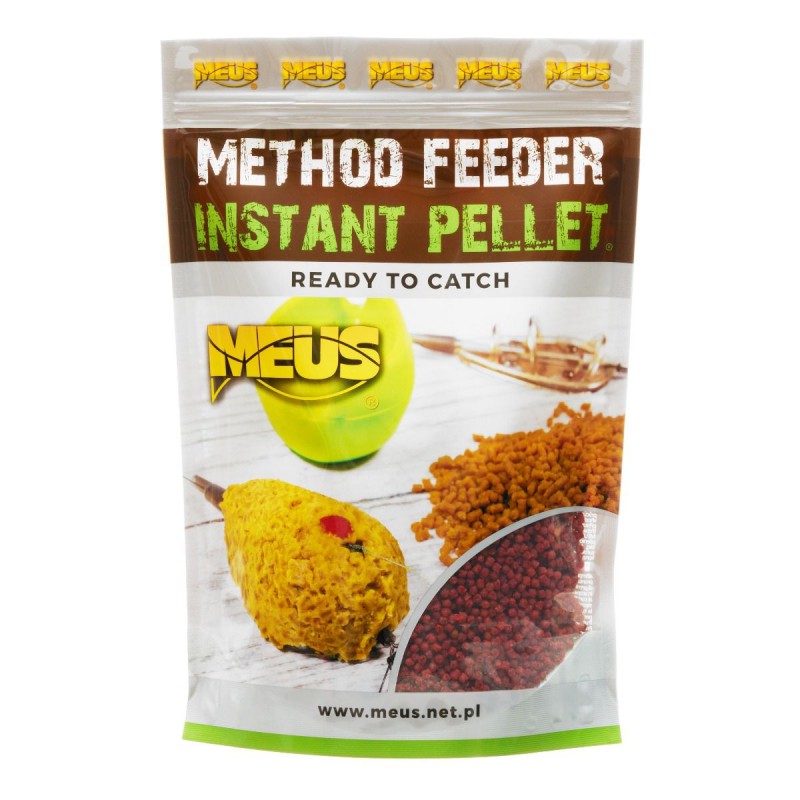 Pellet MEUS Method Feeder Instant Pellet 2mm Czekolada & Pomarańcza 700G - Centrum wędkarskie ...